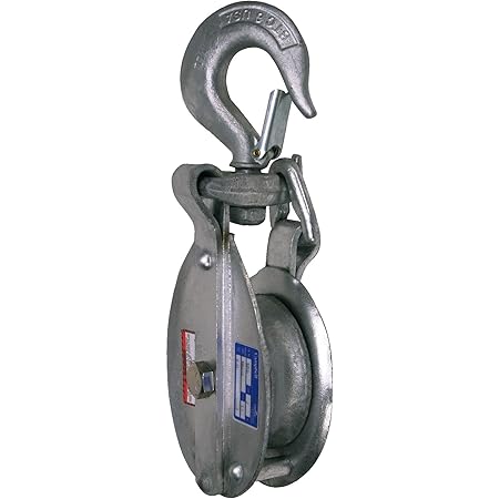 Amazon.com: Campbell 3075V 6" Single Steel Eastern Safety Lock Snatch ...