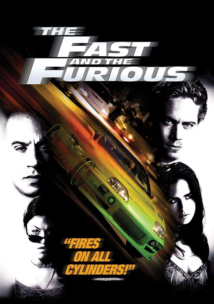 The Fast And The Furious Movie Poster Fast And Furious (movie)