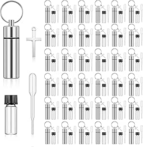 Amazon.com: Tandefio 40 Set Holy Water Oil Bottles Anointing Catholic ...