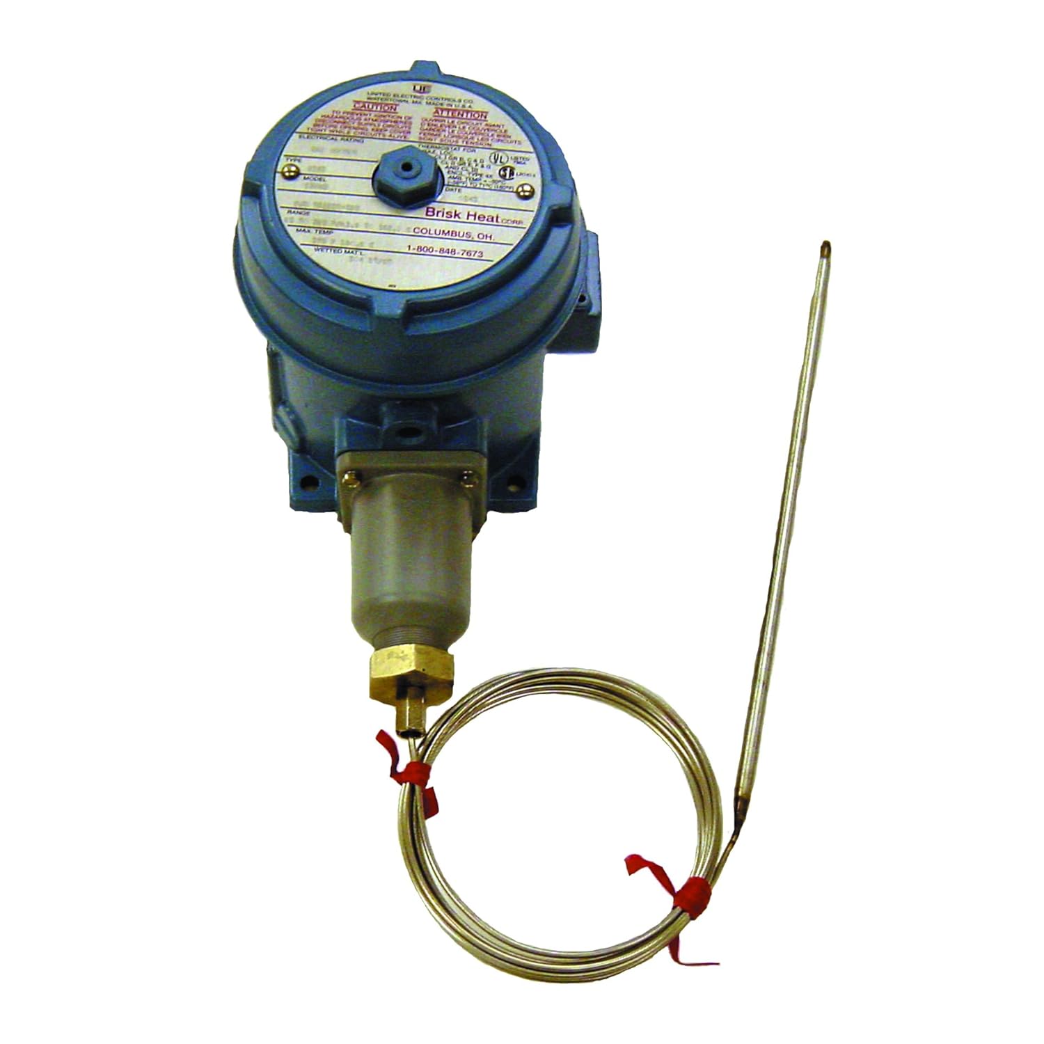 BriskHeat TB110N-BWS Bulb Well For TB110 Hazardous-Area Rated Bulb And ...