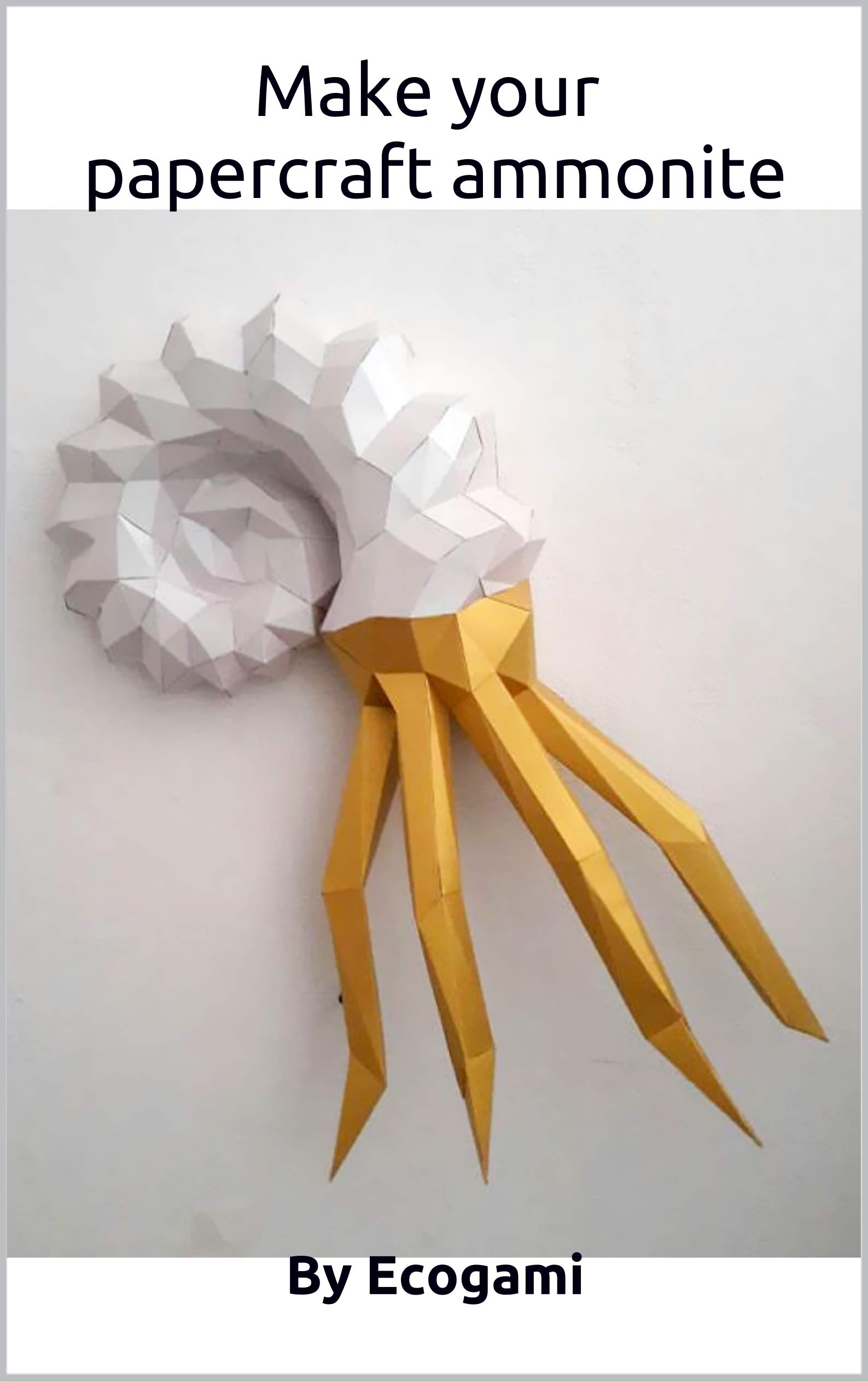 Buy Make your own papercraft ammonite: 3D puzzle | Paper sculpture ...