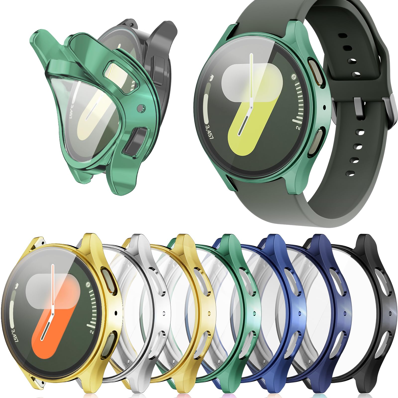 Amazon.com: [6-Pack] 40mm Face Cover Compatible with Samsung Galaxy ...