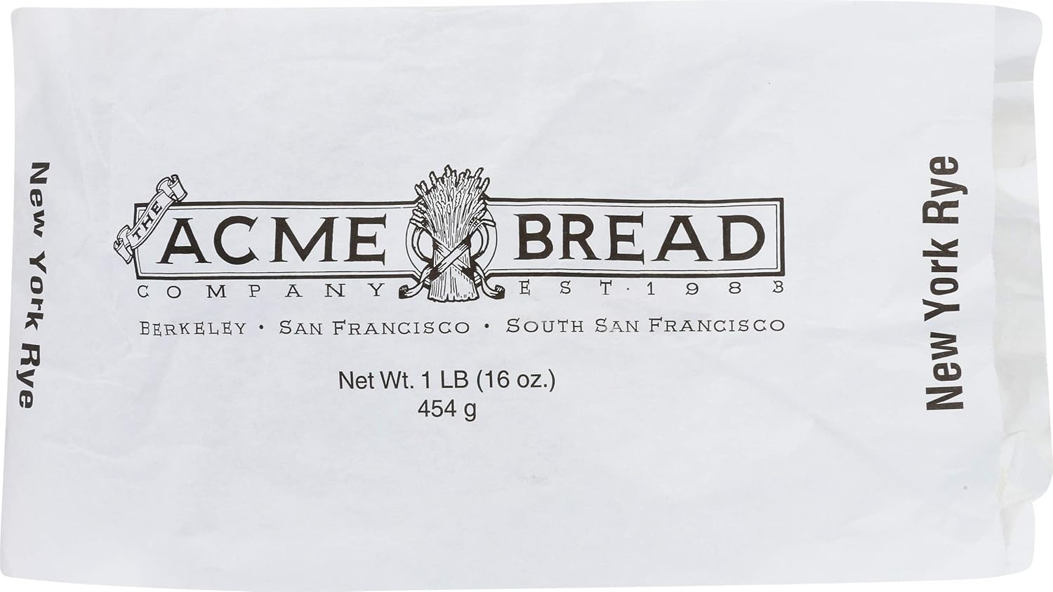 Amazon.com: ACME BREAD New York Rye Bread, 16 OZ : Grocery & Gourmet Food
