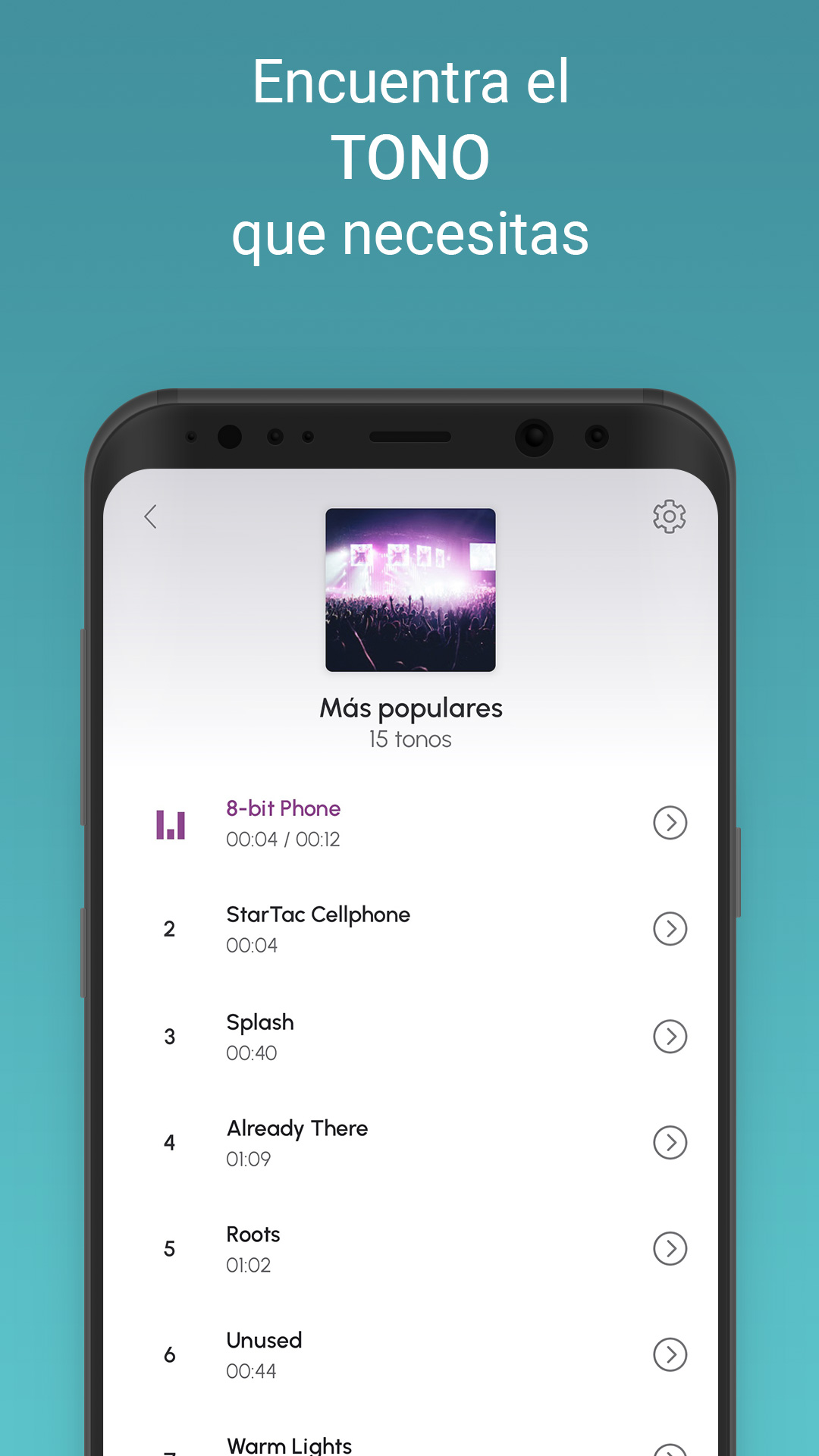 Aplicación Tonos para celular en Amazon Appstore