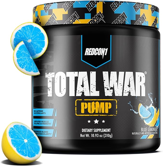 Amazon.com: TOTAL WAR PUMP | NON-STIM PRE-WORKOUT : Everything Else