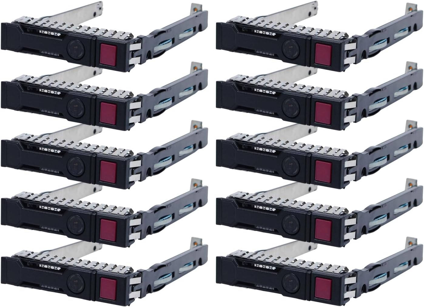 Amazon.com: 10-Pack Hard Drive Tray Caddy 2.5 SSD Caddy 651687-001 ...