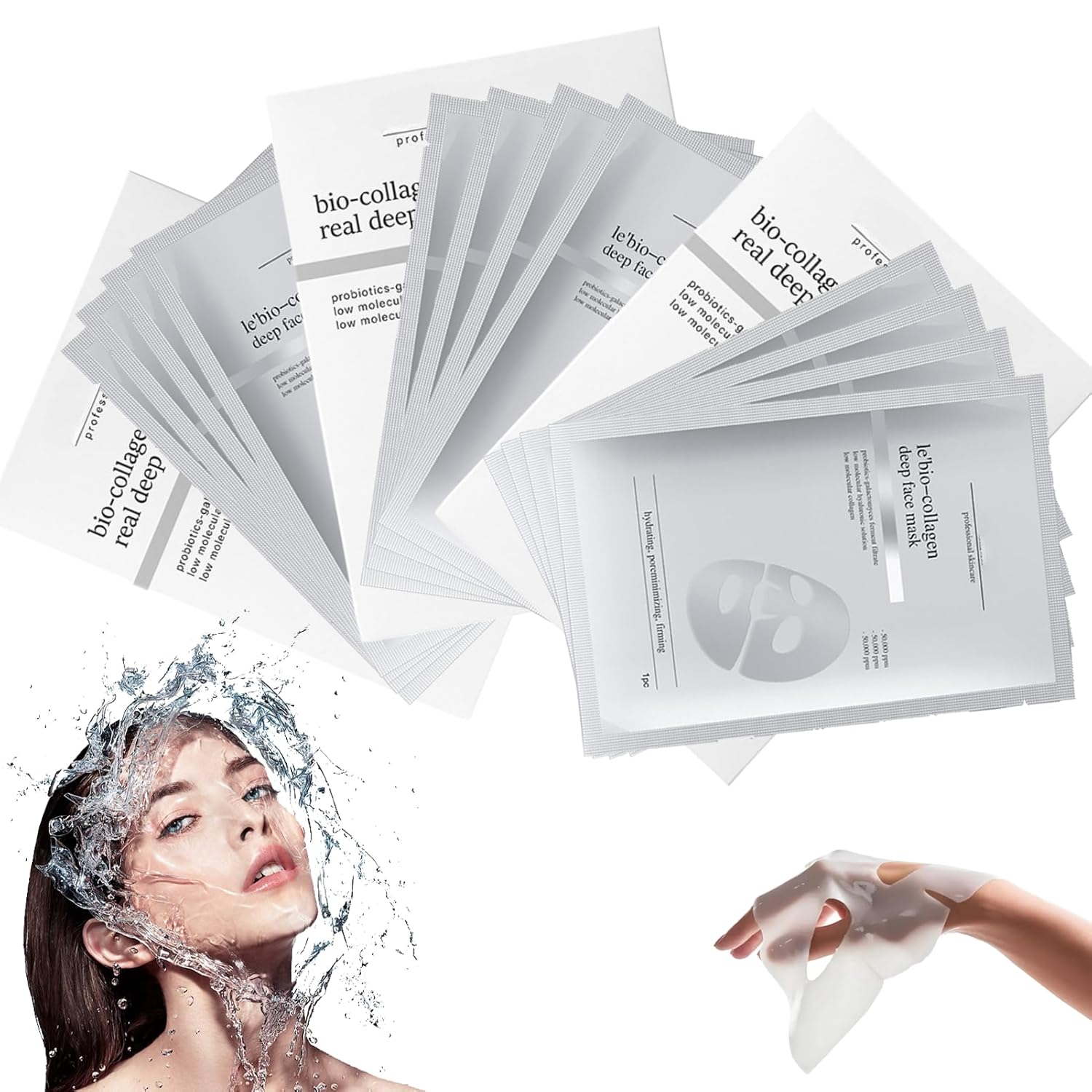 Amazon.com : Prandest Deep Collagen Mask, Prandest Bio Collagen Mask ...