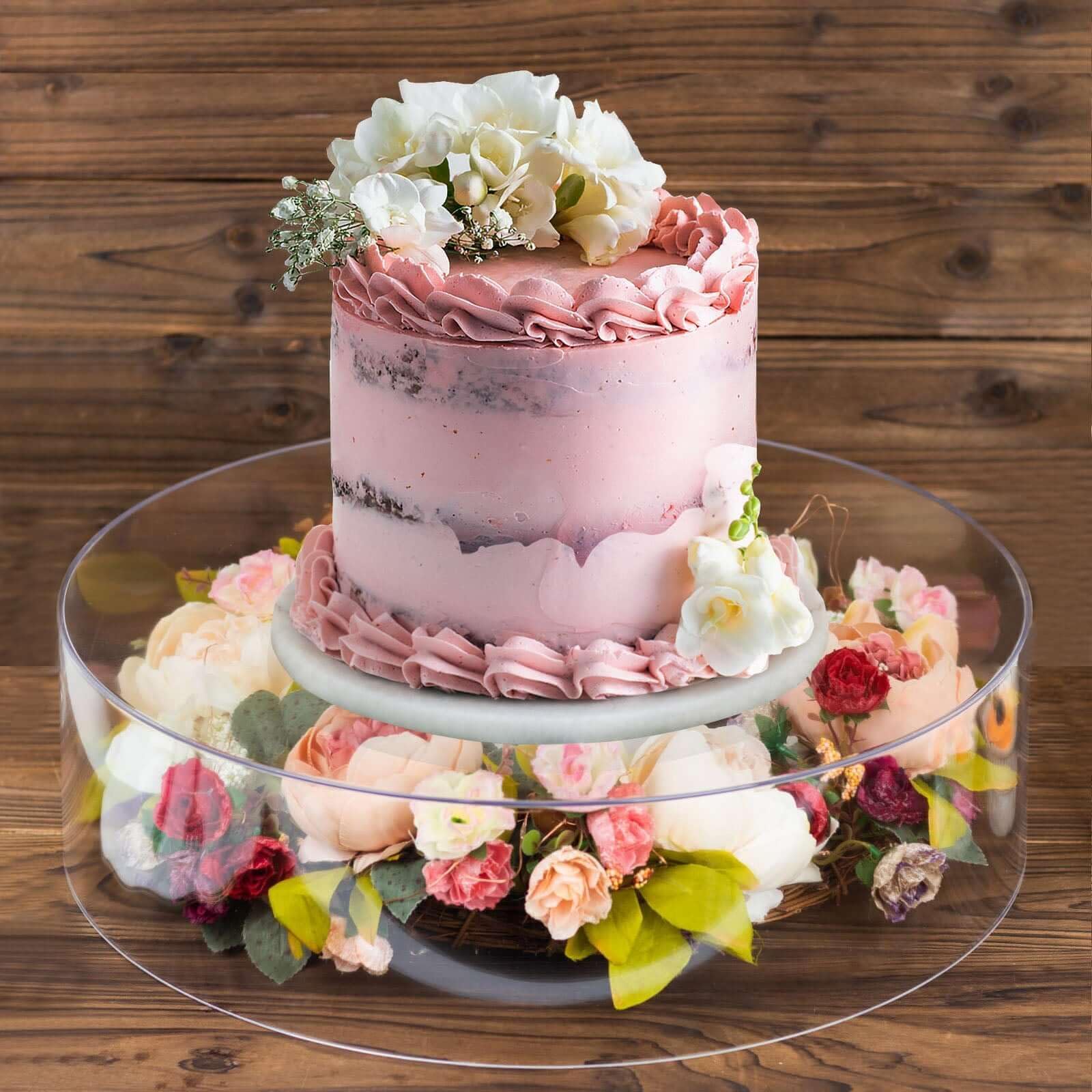 Amazon.com: CosmoLiving by Cosmopolitan Aluminum Cake Stand with ...