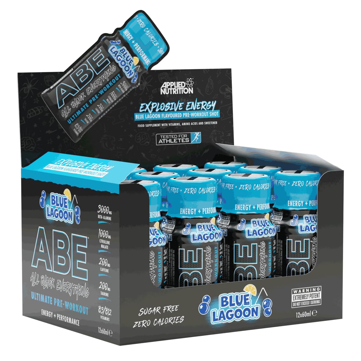 Applied Nutrition ABE Shot - Energy-Boosting Pre Workout Shot with ...