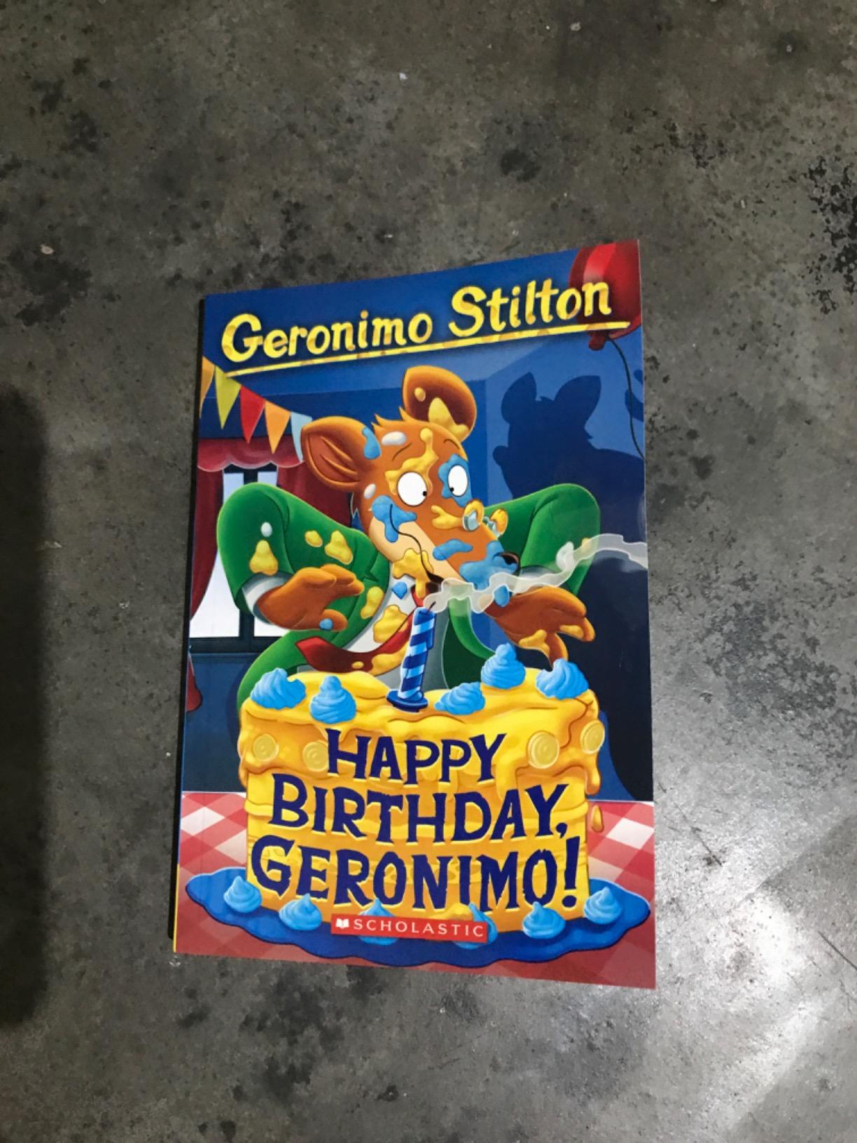 Happy Birthday, Geronimo! (Geronimo Stilton #74) : Geronimo Stilton ...