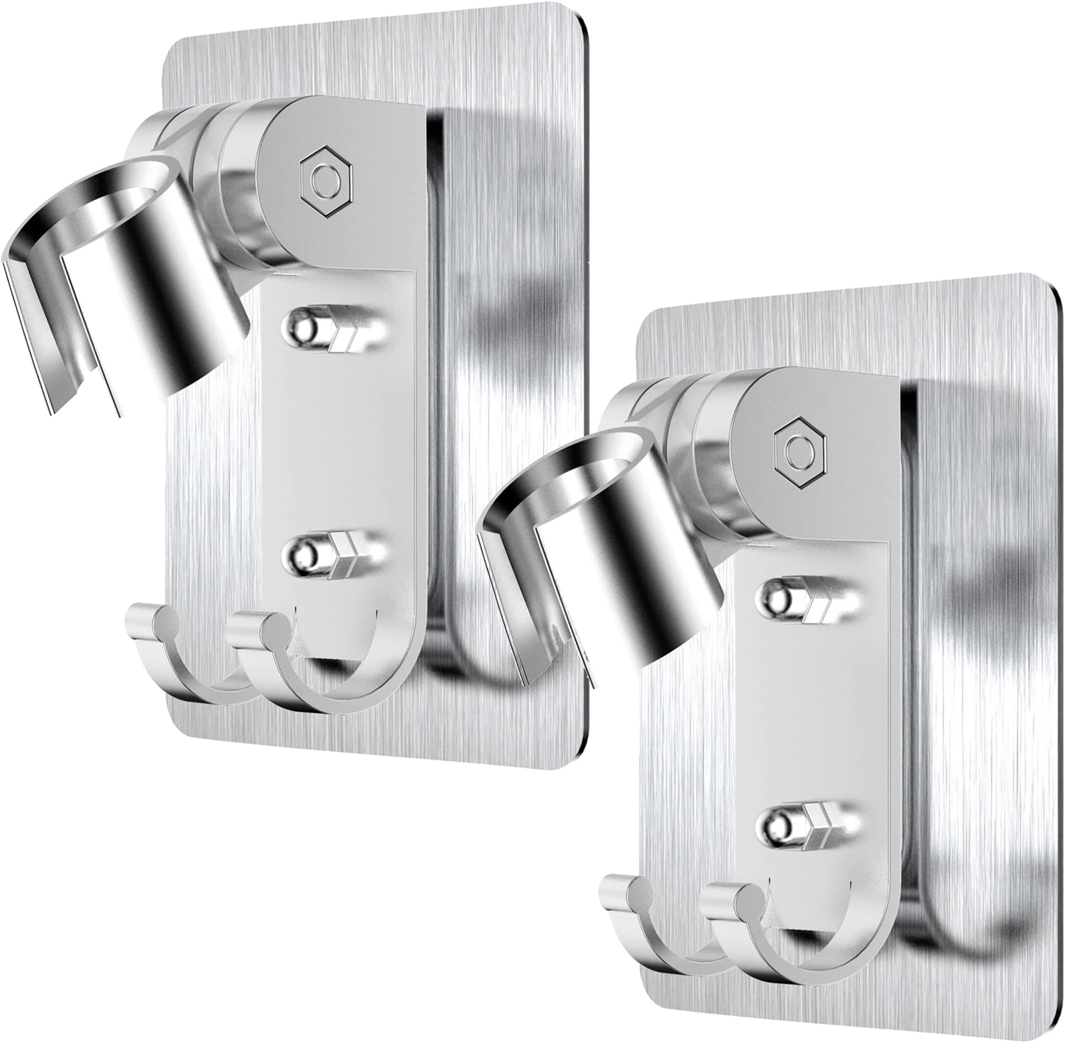 Strong Adhesive and Waterproof Shower Head Holder, Adjustable Handheld ...