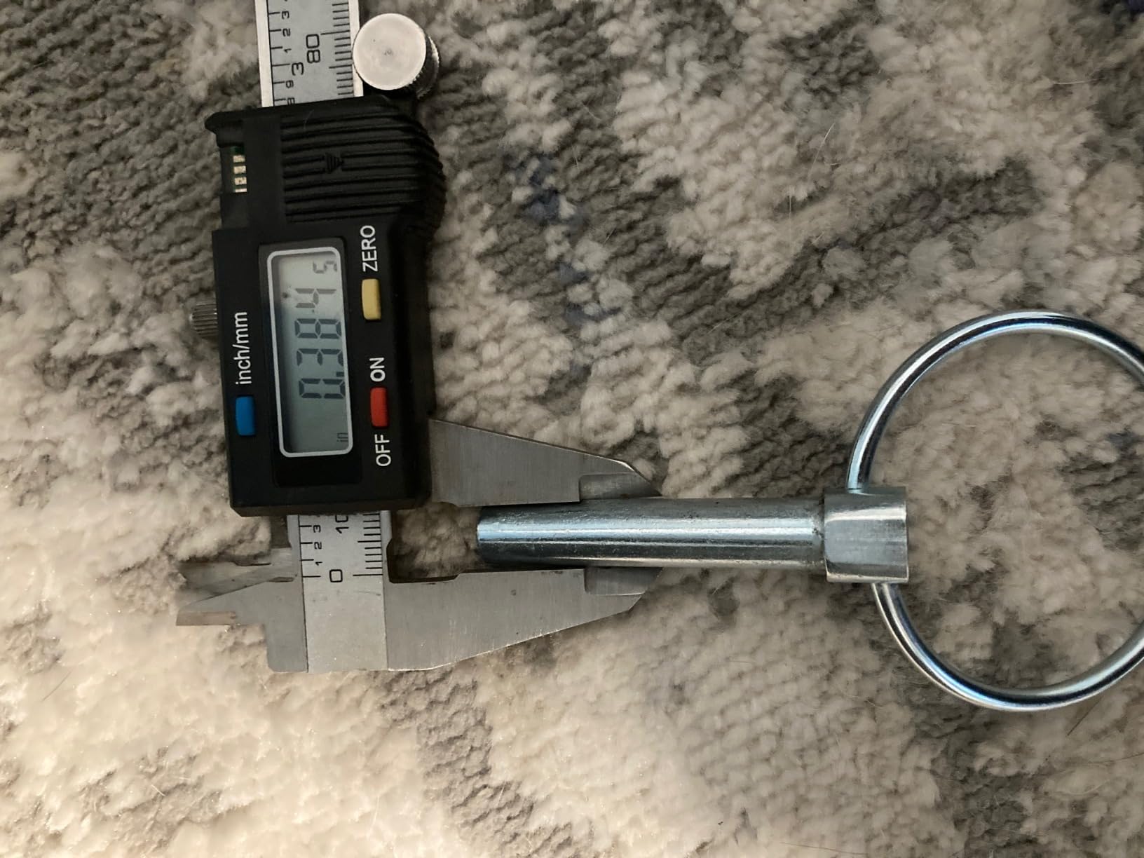 10 Pcs Lynch Pin with Ring Lock 3/8 Inch Diameter Heavy Duty Boat Lynch ...