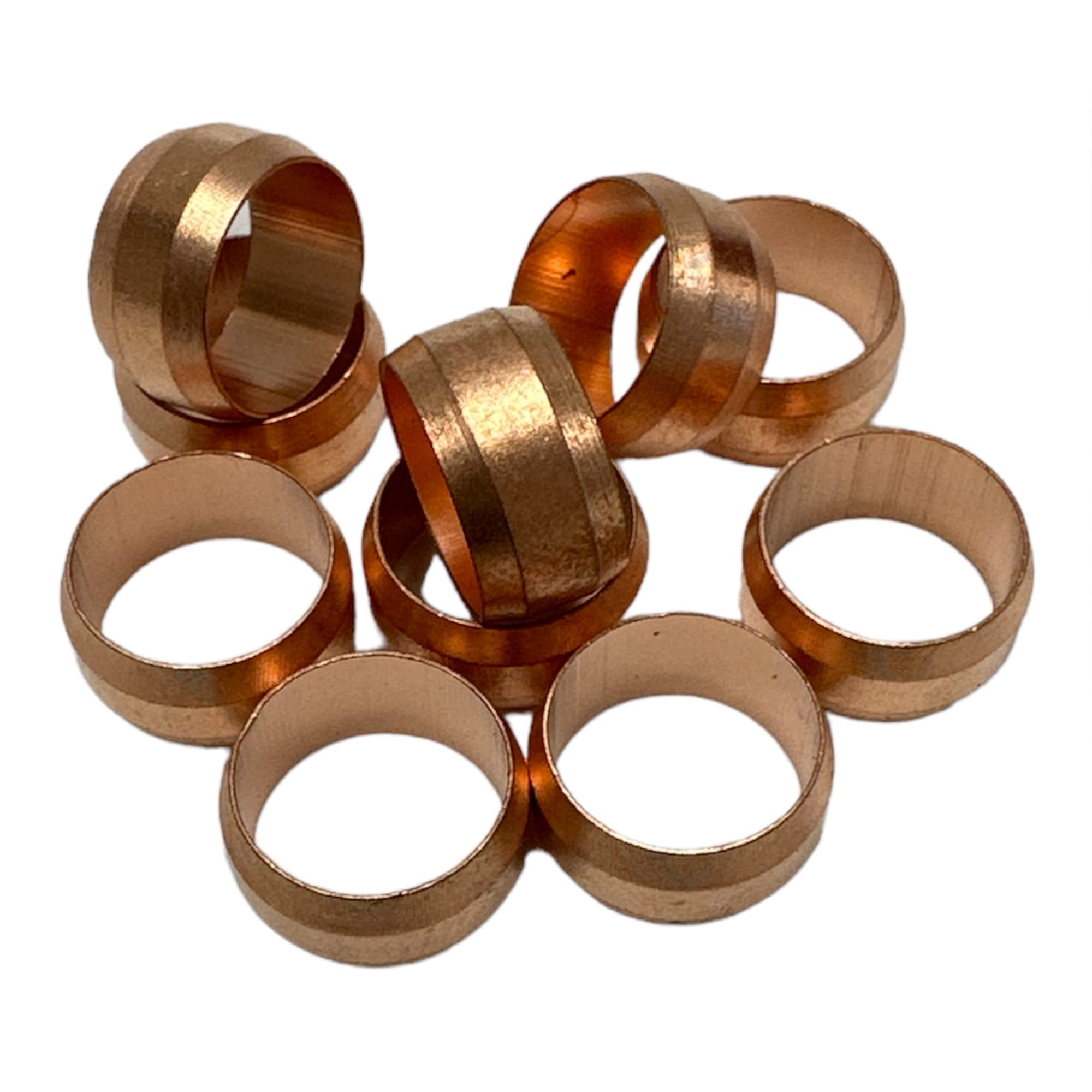 Copper Plumbing Pipe Copper Compression Olives – 8mm To 28mm Sizes ...