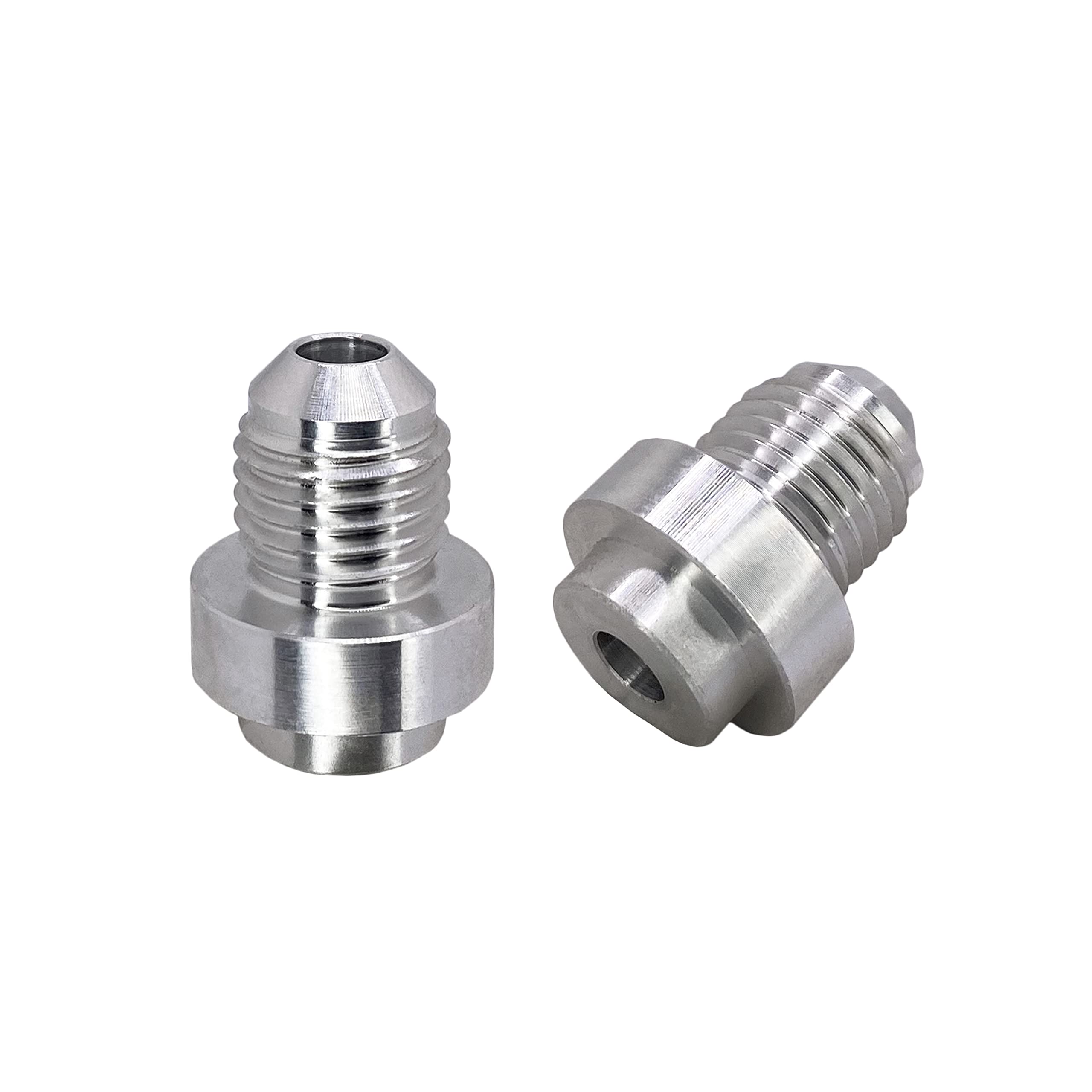 Snapklik.com : AN4 Weld On Bung Aluminum Male Flare Weldable Fuel Tank ...