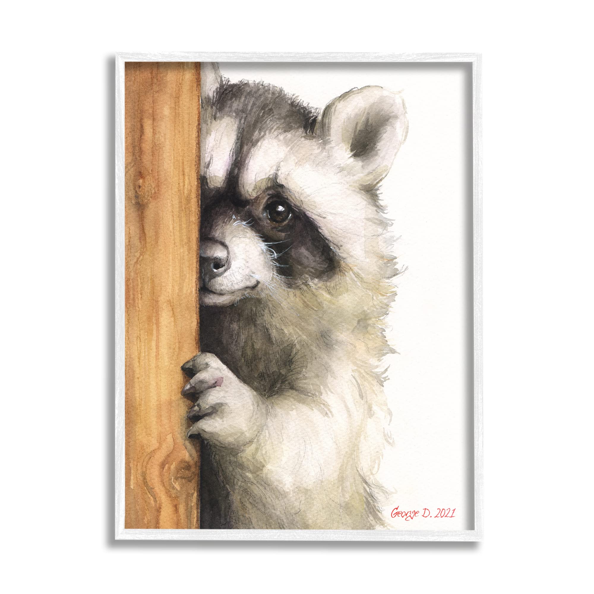 Raccoon Painting