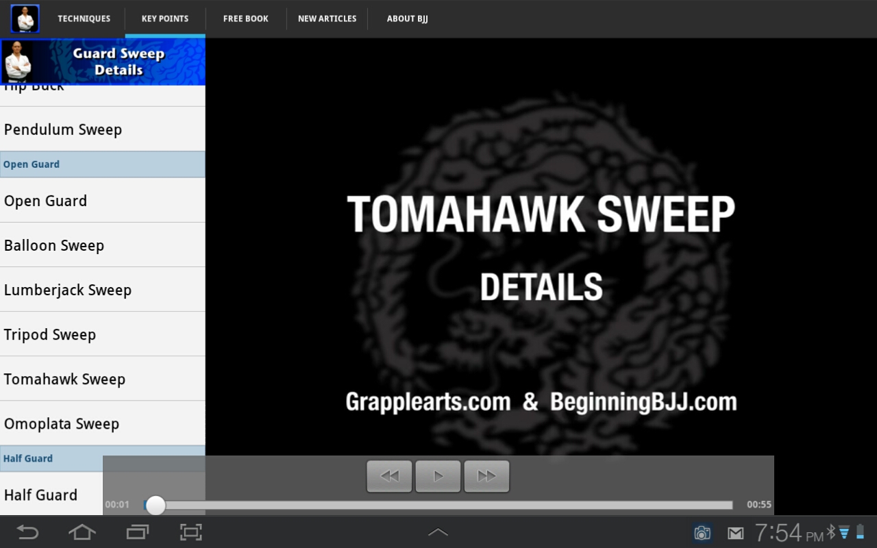 Grapplearts Guard Sweeps - Closed Guard, Open Guard and Half Guard Sweeps for BJJ, Submission ...