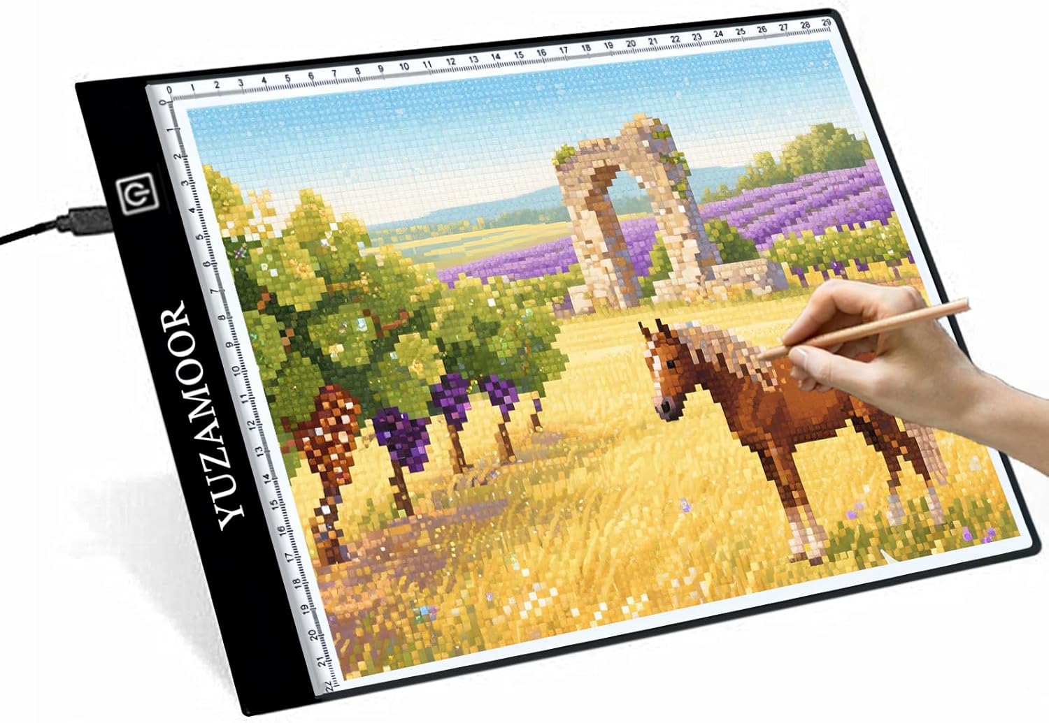 Amazon.com: A4 Led Light Pad for Tracing & Weeding Vinyl, 3 Levels ...