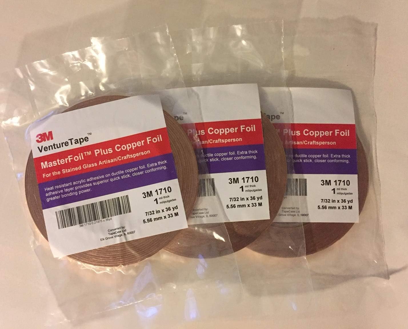 Amazon.com: MasterFoil Plus Copper Foil : Arts, Crafts & Sewing