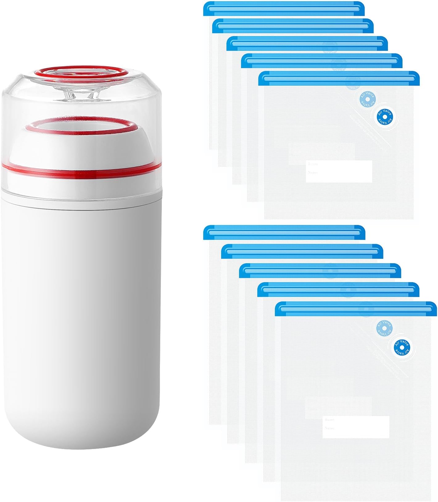 Amazon.com: ESLKNOE Handheld Vacuum Sealer, Portable Cordless Vacuum ...
