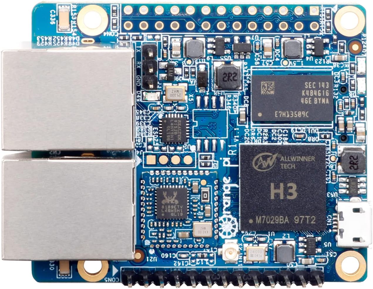 Amazon.com: Orange Pi R1 512MB Allwinner H3 Quad Core Open Source ...