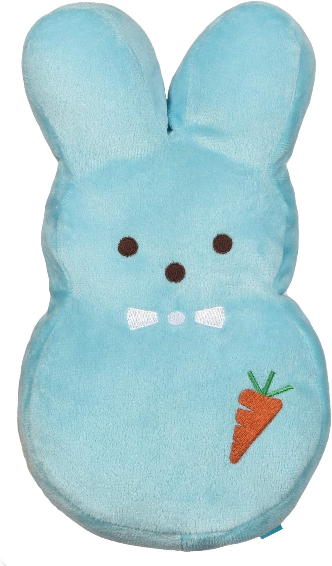 Pet Supplies : Peeps for Pets Plush Bunny Toys for Dogs, Blue and Green ...