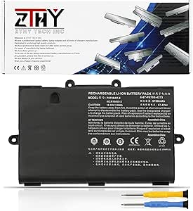 Amazon.com: ZTHY 89Wh P870BAT-8 Laptop Battery Replacement for Clevo P870TM-G P870DM3-G P775DM3 ...