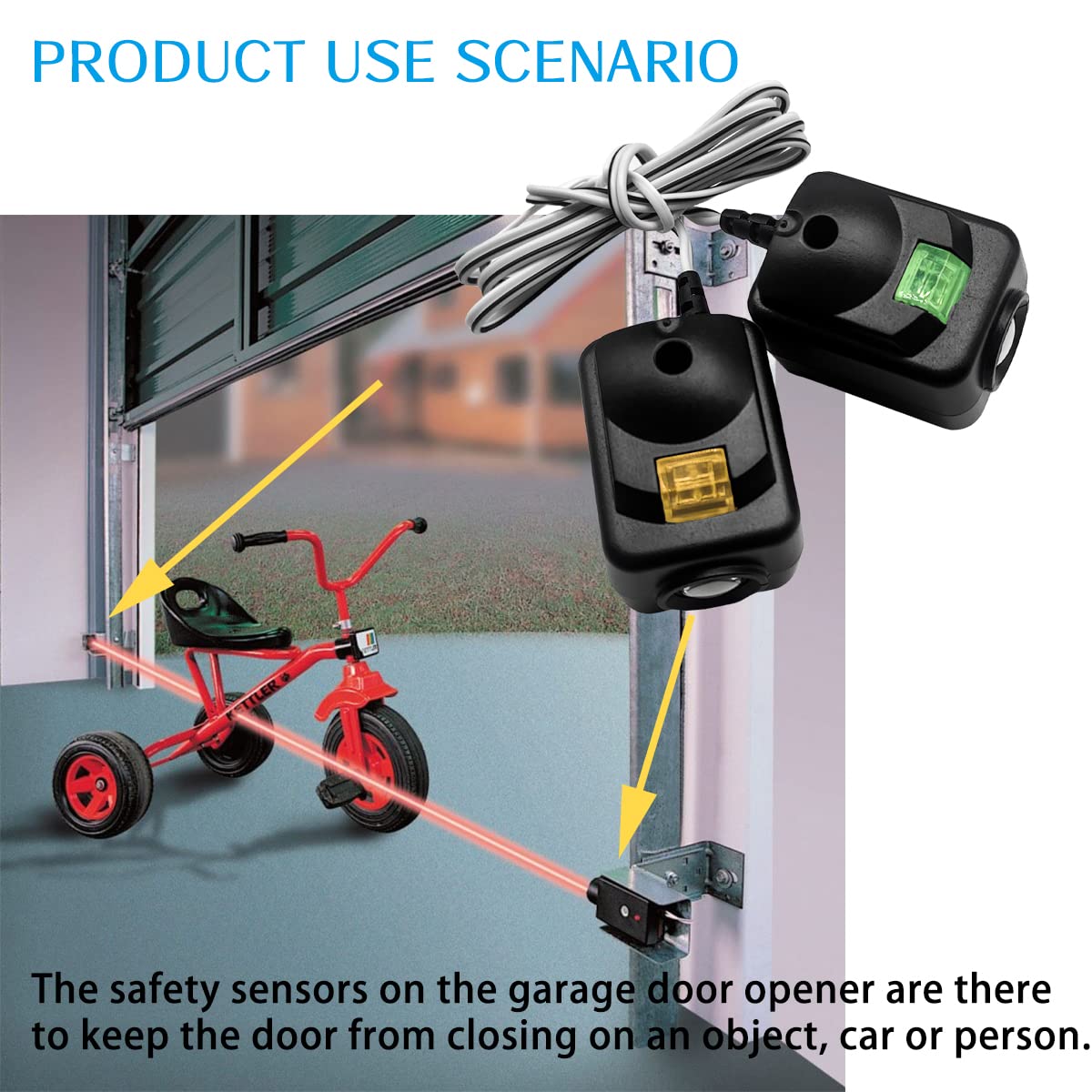 Lift Master Garage Door Safety Sensors Chamberlain Safety Sensors