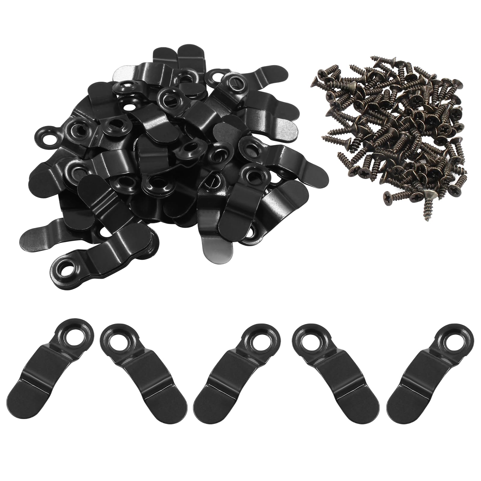Hitefu 100PCS Picture Turn Button Fasteners - Durable Photo Frame ...