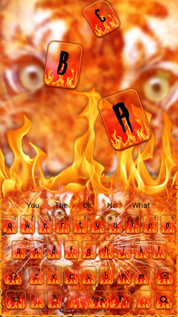 Fire Tiger keyboard Theme - App on Amazon Appstore