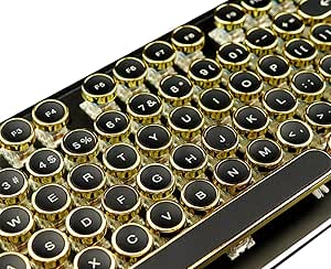 Amazon.com: (Keycap Only) Black Golden Keycaps for Gaming Mechanical ...