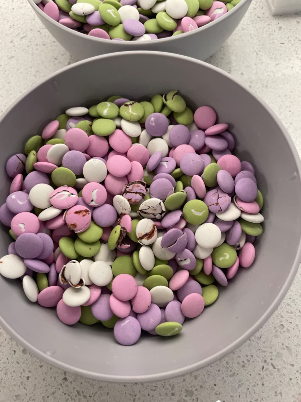 Amazon.com : Bayside Candy Mini Pastel Chocolate Mint Lentils (1 LB ...
