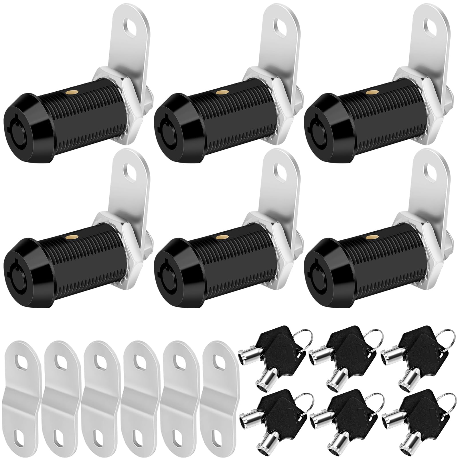 Amazon.com: Cam Locks RV Storage Locks Keyed Alike, 1-1/8” Fits on 7/8 ...