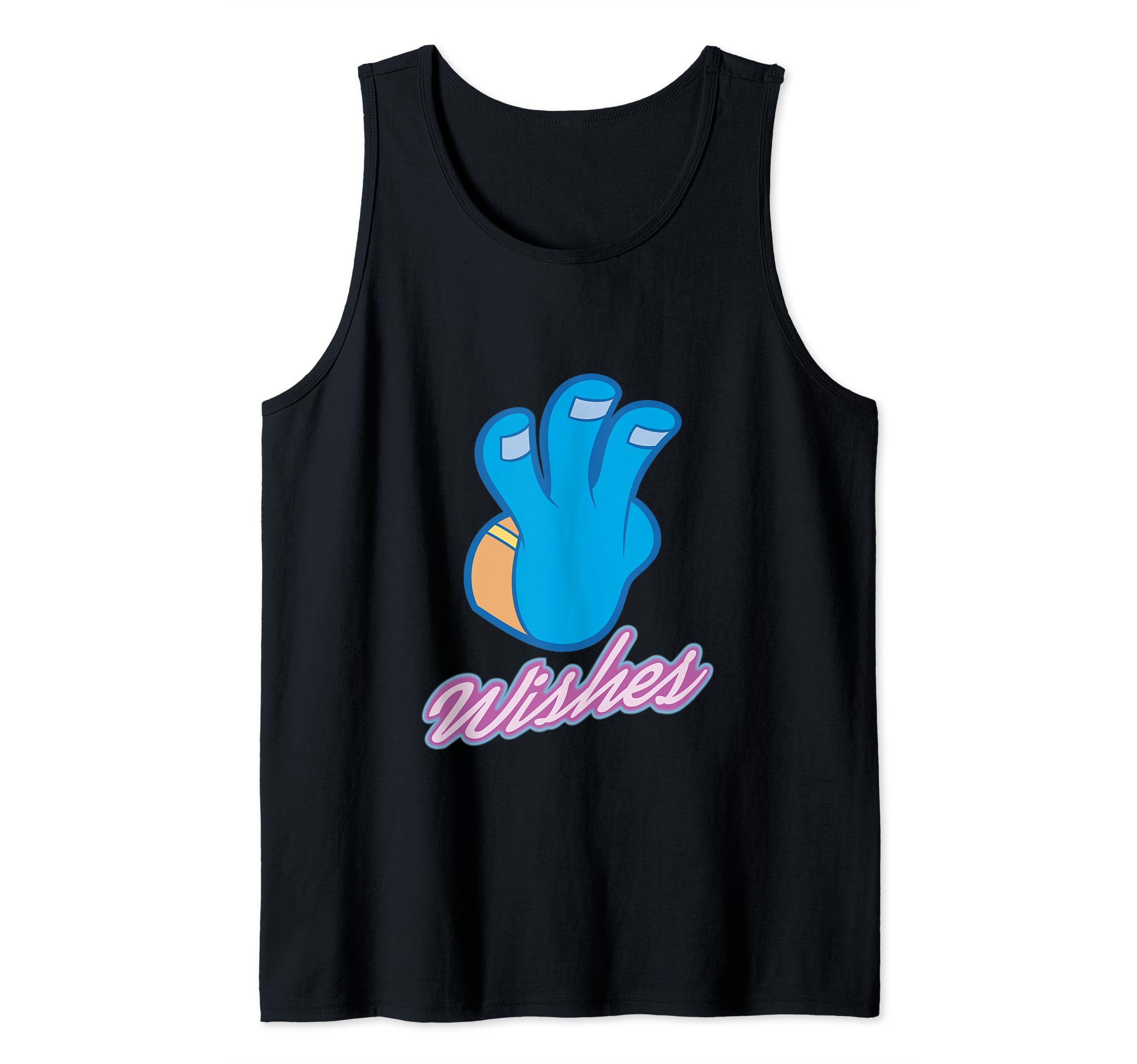Amazon.com: Disney Wreck-It Ralph Aladdin Genie 3 Wishes Logo Tank Top ...