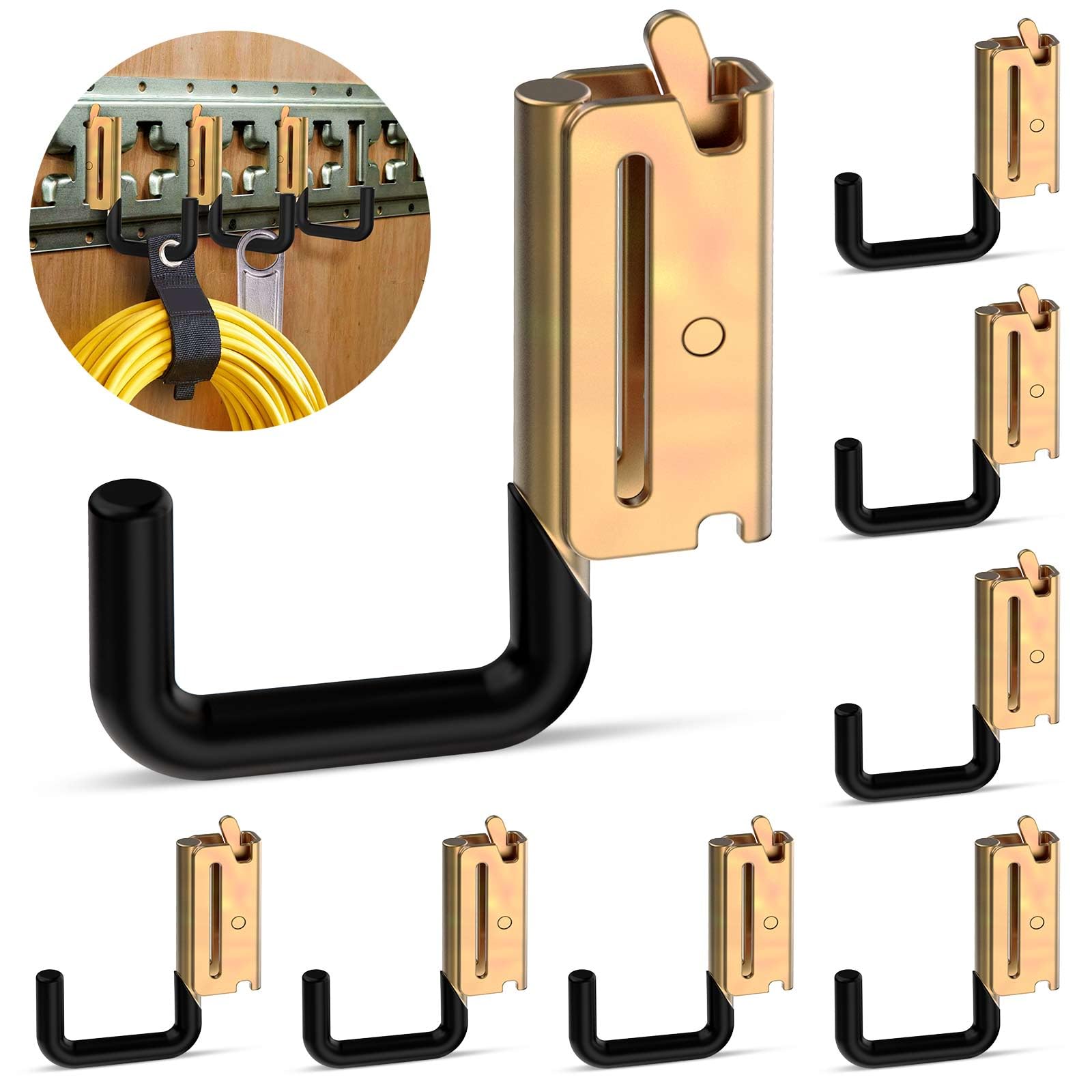 Snapklik.com : Lipshome E Track Hooks E Track Accessories J Hooks E ...