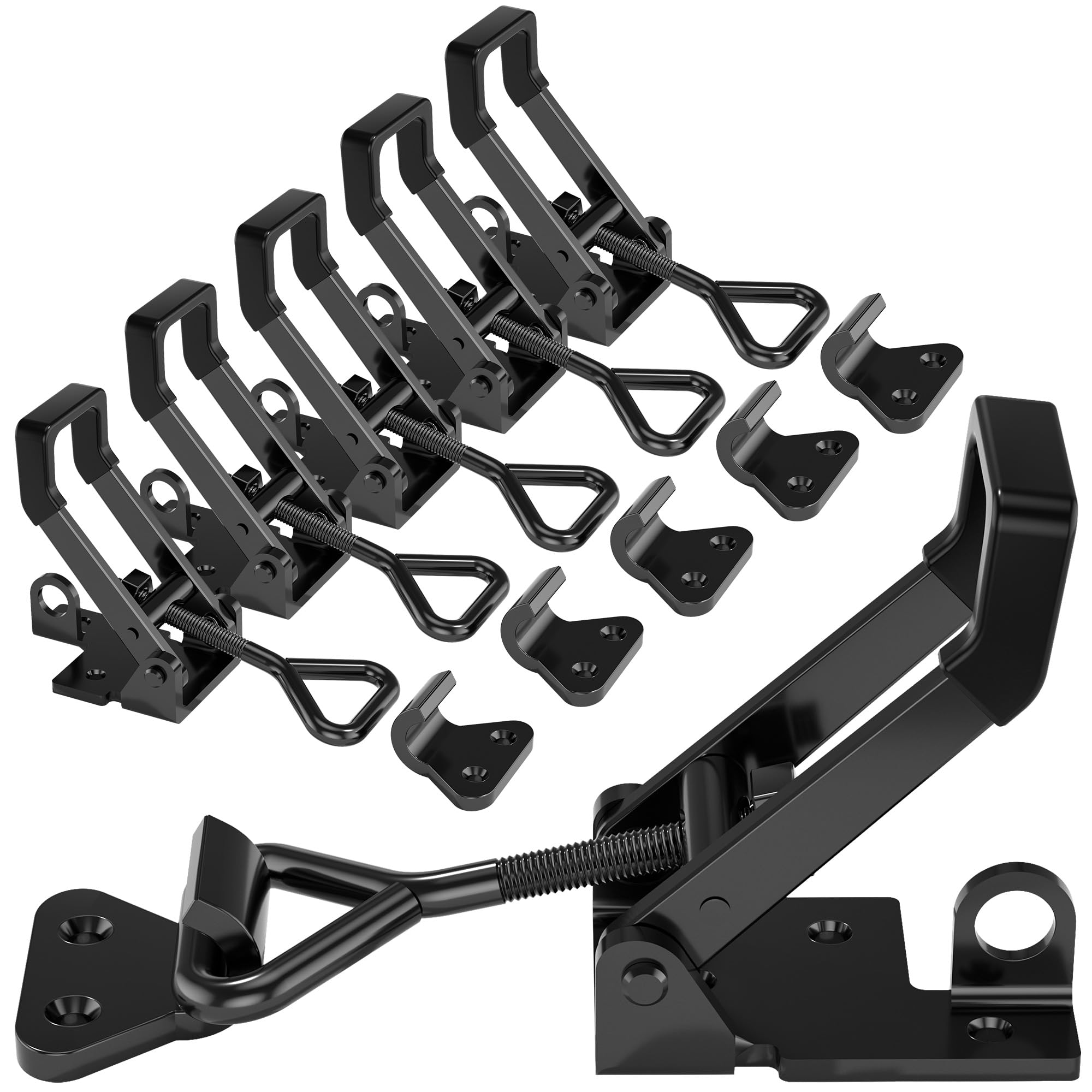 Snapklik.com : 6Pack Heavy Duty Toggle Clamp Latch,4003 Style 1320lbs ...