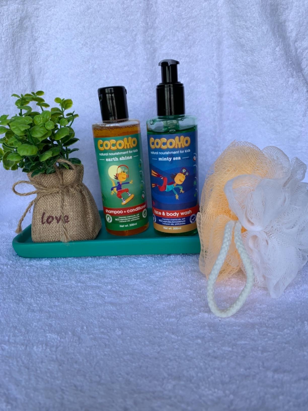 Buy Cocomo Natural Olive & Coconut Oil Kids Shampoo & Conditioner ...