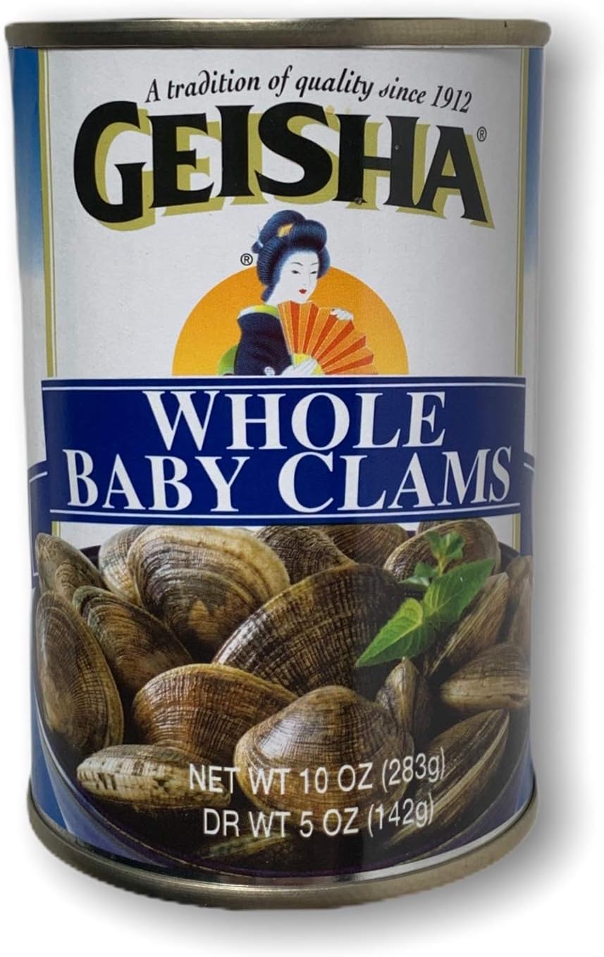 Amazon.com: Crown Prince Natural Smoked Baby Clams in Olive Oil, 3 ...