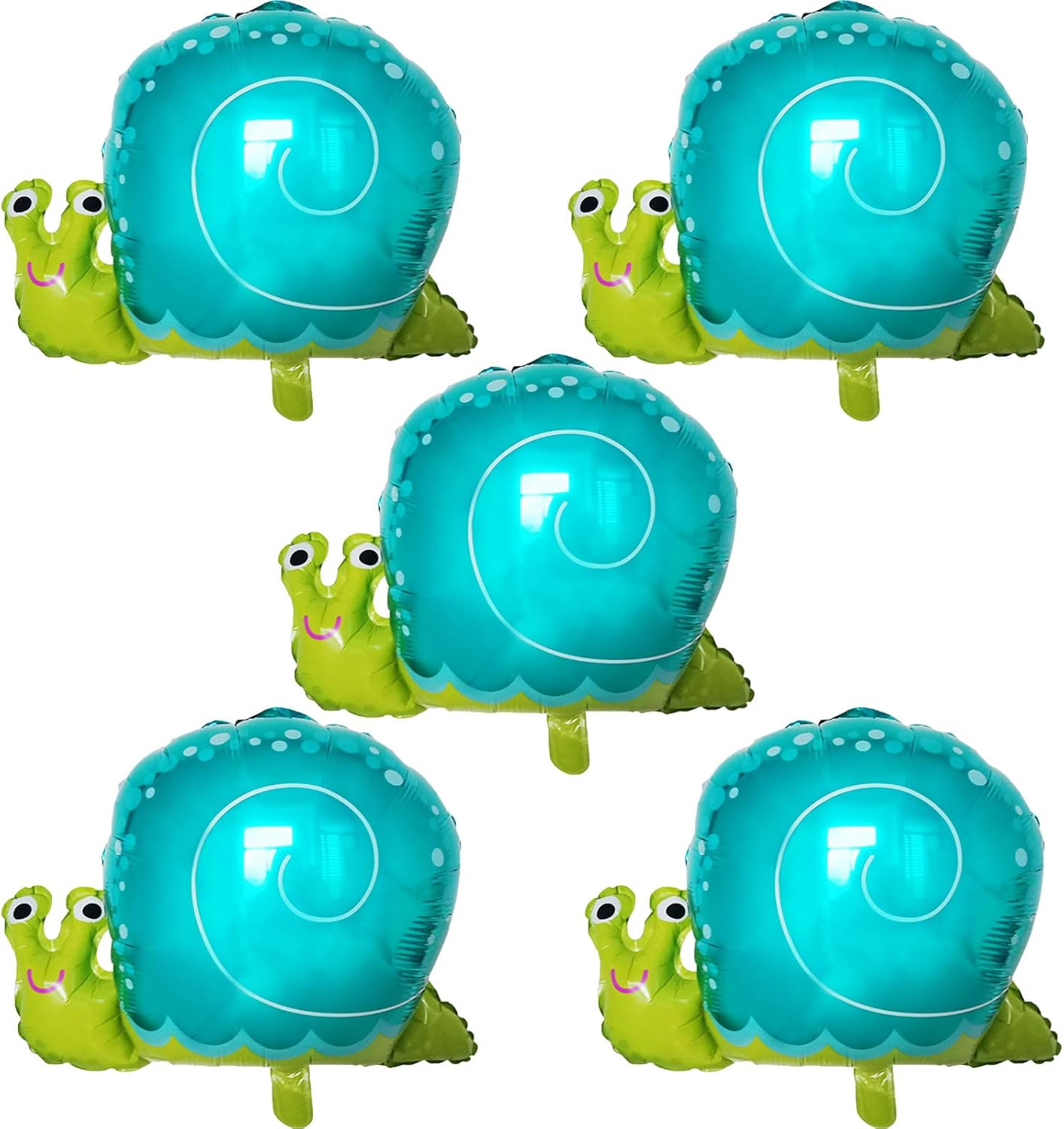 Amazon.com: 5Pcs Snails Balloons Snail Foil Balloons for Birthday Baby ...