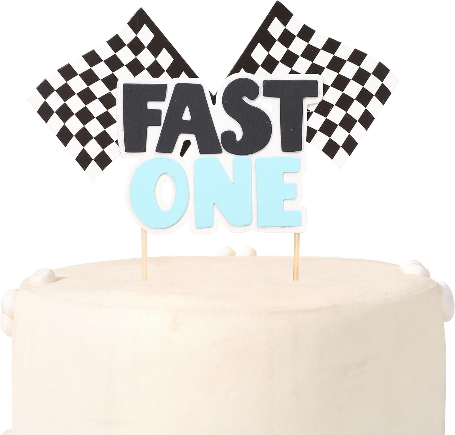 Amazon.com: Fast One Birthday Cake Topper - Fast One Birthday ...
