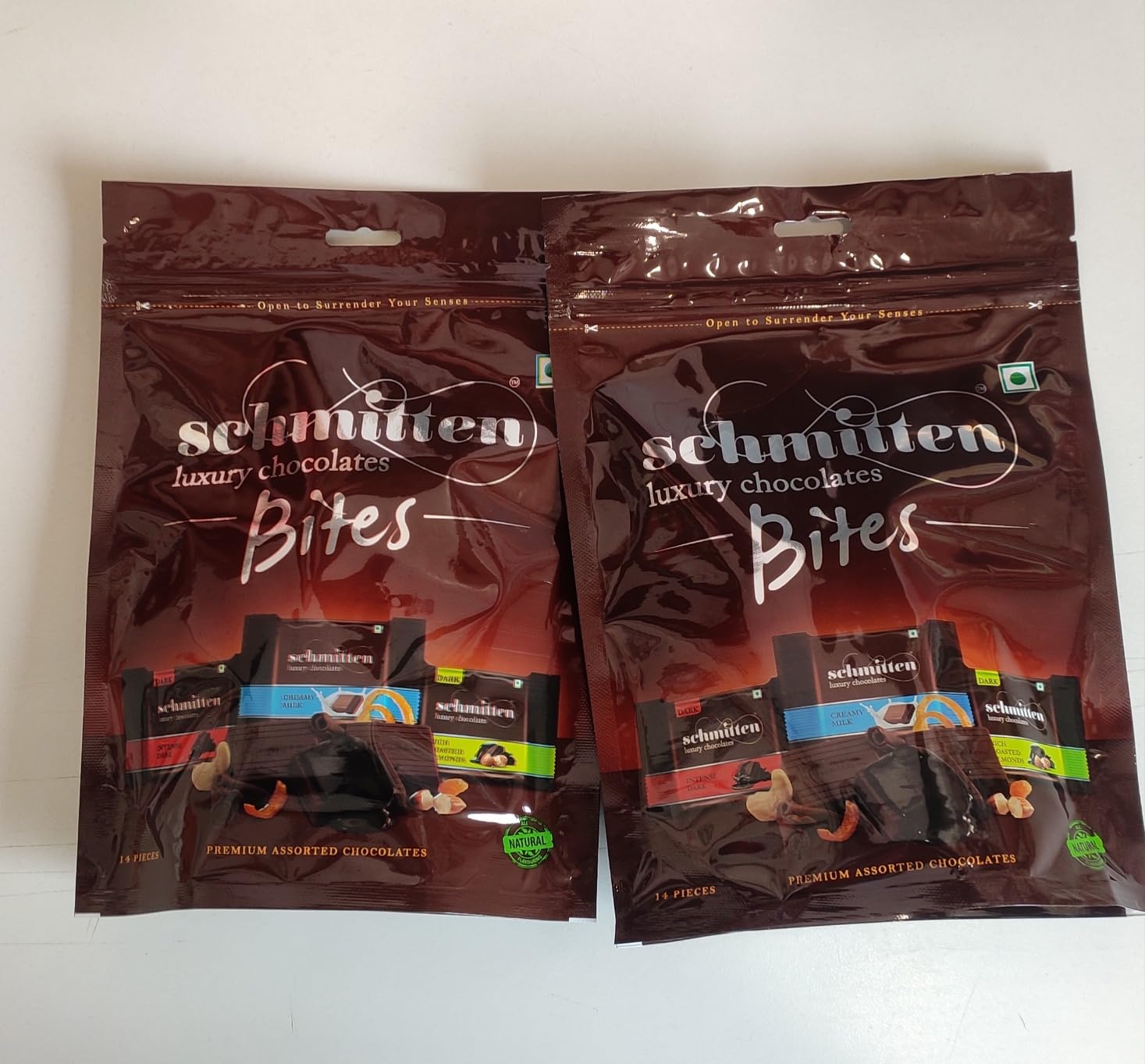 Schmitten Home Bites Assorted Dark And Milk Chocolates Minis - Pack Of ...
