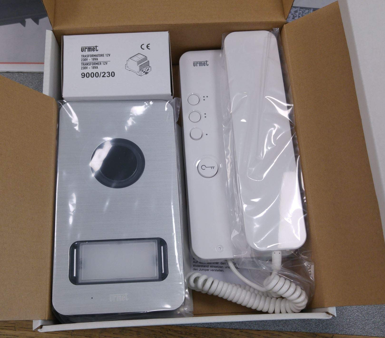 URMET 1122/601 KIT CITOFONO AUDIO MIRO & MIKRA 4+n monofamiliare ...