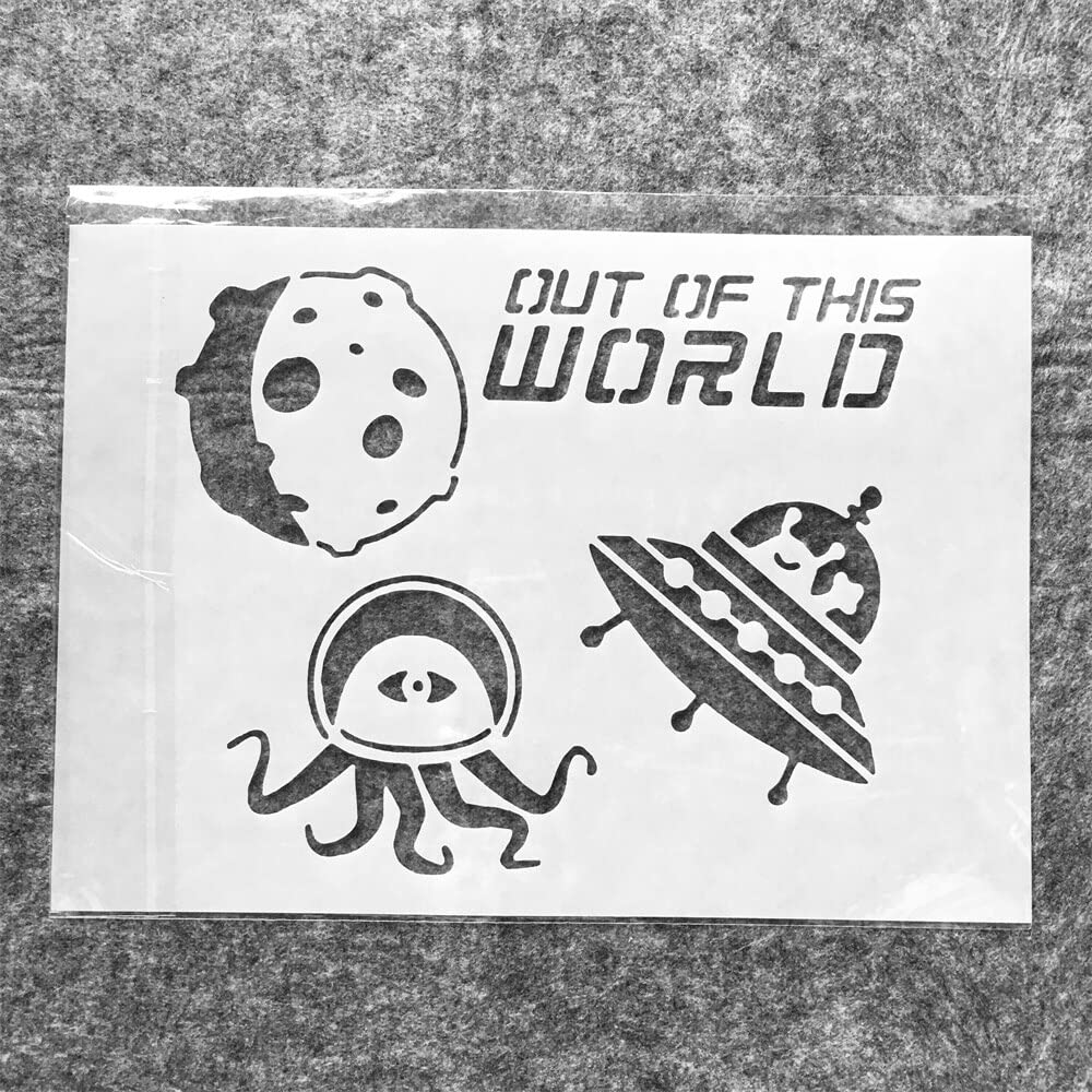 Solar System Stencil