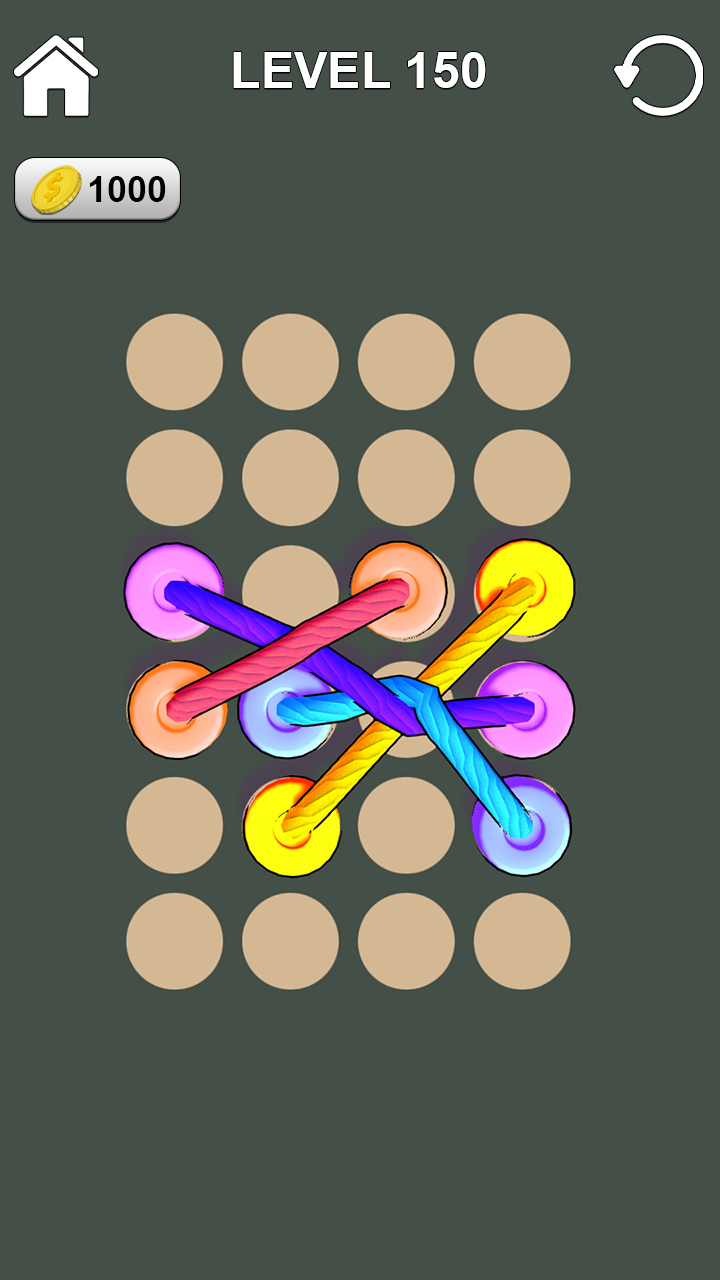 Twisted Tangle Rope Games For Kids - Twisted Ropes Tangle Color Sorting ...