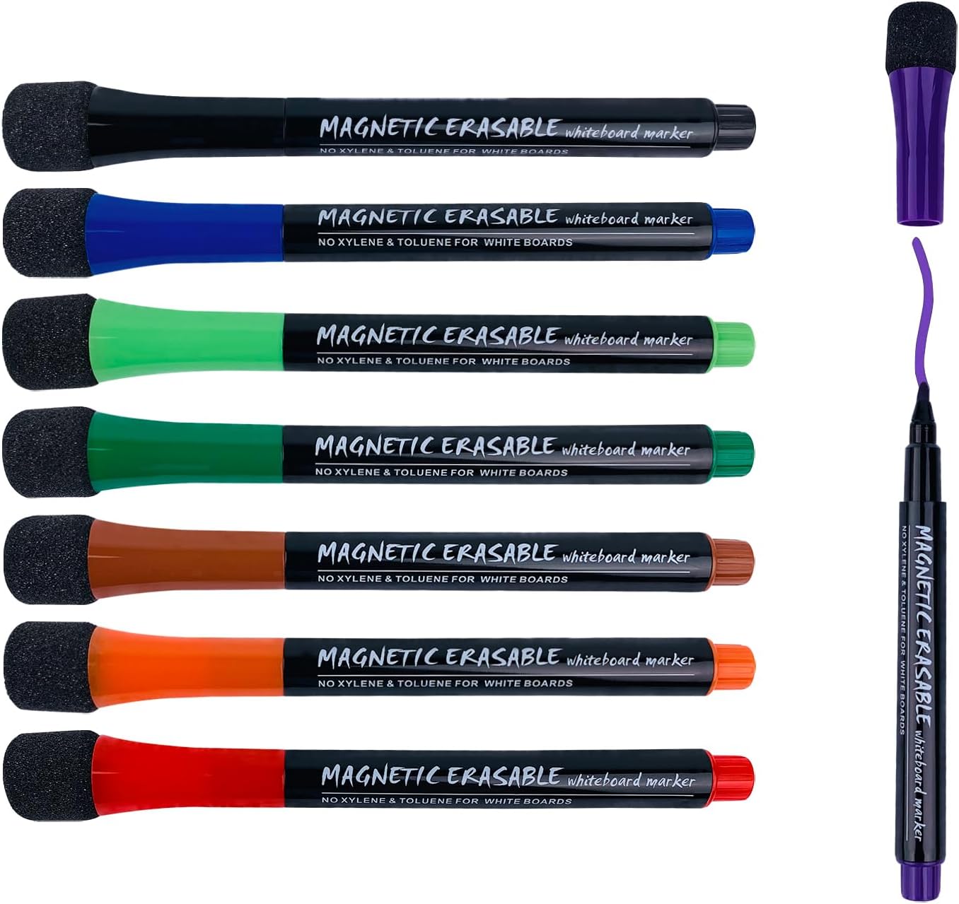 Amazon.com : Integra Dry Erase Marker, Bullet Tip, 4/Pack, Multi-Color ...
