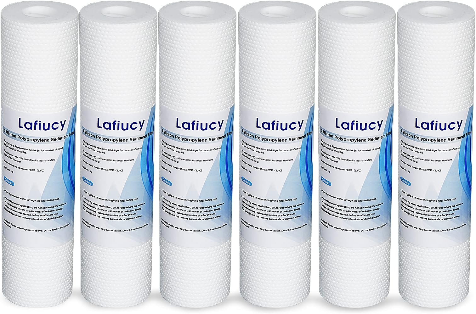 3x AquaHouse 10" Zoll Sediment Wasserfilter für Umkehrosmose ...