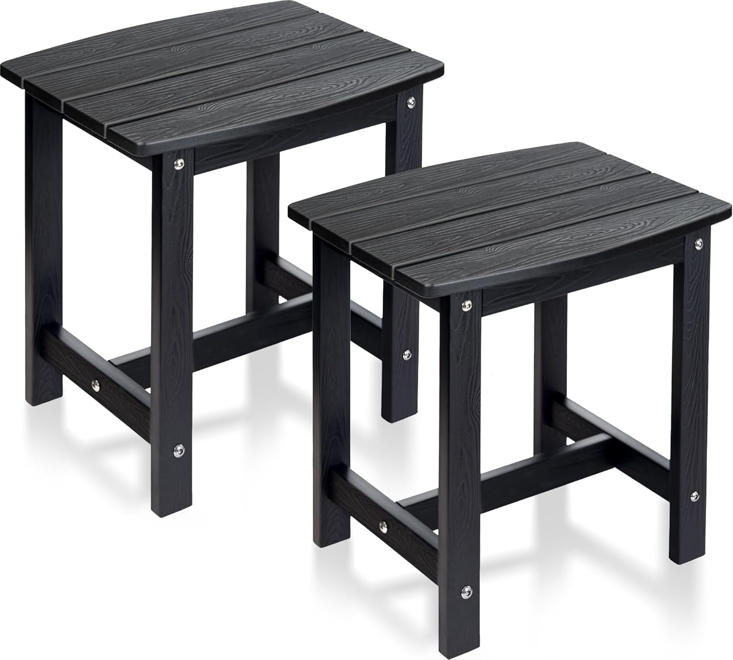 Amazon.com: Y&M Outdoor Side Table, HIPS Adirondack Small Single Table ...