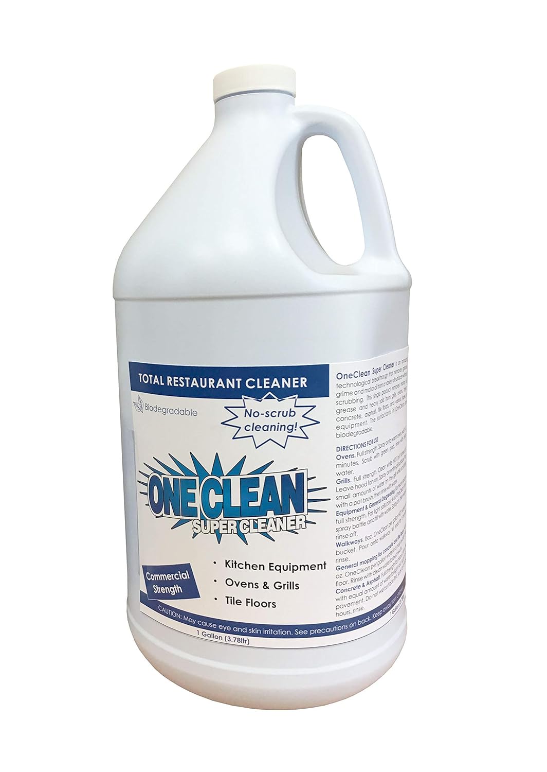 Amazon.com: 1 Gal, One Clean Super Cleaner Concentrated Degreaser ...