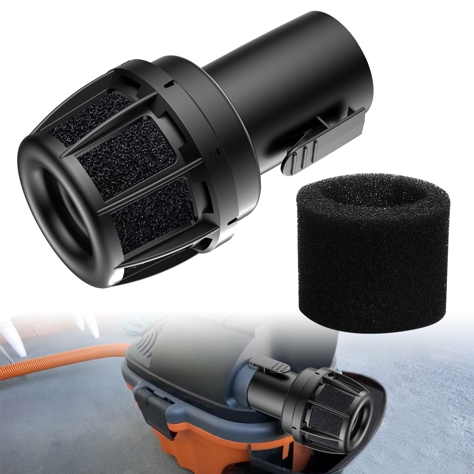 Snapklik.com : Muffler Diffuser Wet/Dry Vac Attachment (2-1/2 Inch ...