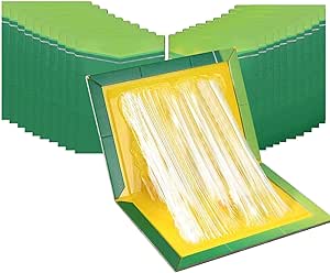 Old Tjikko Pest Trap Board, 20 Pack Multi-Insect Sticky Pads, Super ...