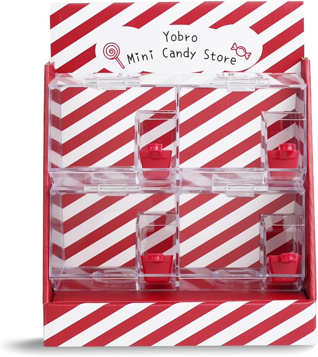 Amazon.com: 2 Pcs Candy Dispenser - Desktop Candy Vending Machine ...